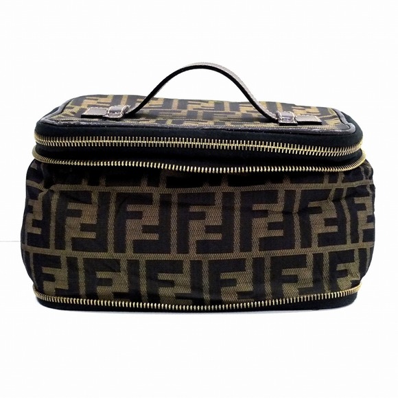 Fendi | Bags | Fendi Folding Vanity Bag Fendi Zucca Pattern Canvas ...